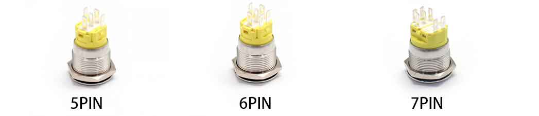 Tri-color Double Color Led Push Button Switch In 2020 - indicatorlight