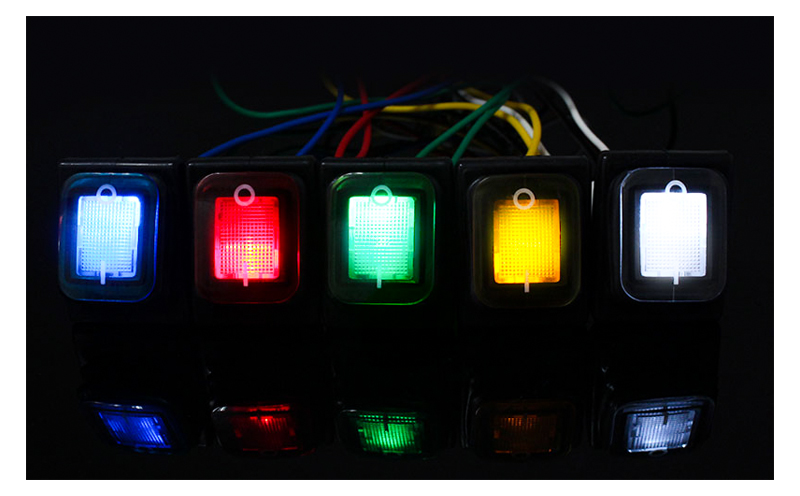 방수 록 스위치 | Water Resistant - Indicatorlight