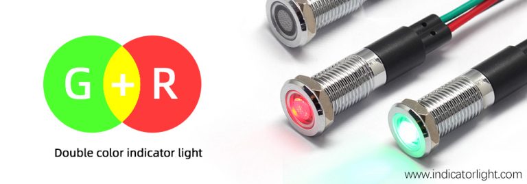 8MM Red Green two color LED indicator light - indicatorlight