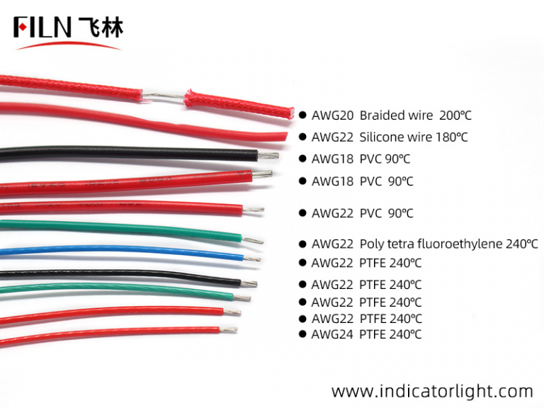 White Indicator Lights-14mm 28V Panel LED Light Waterproof