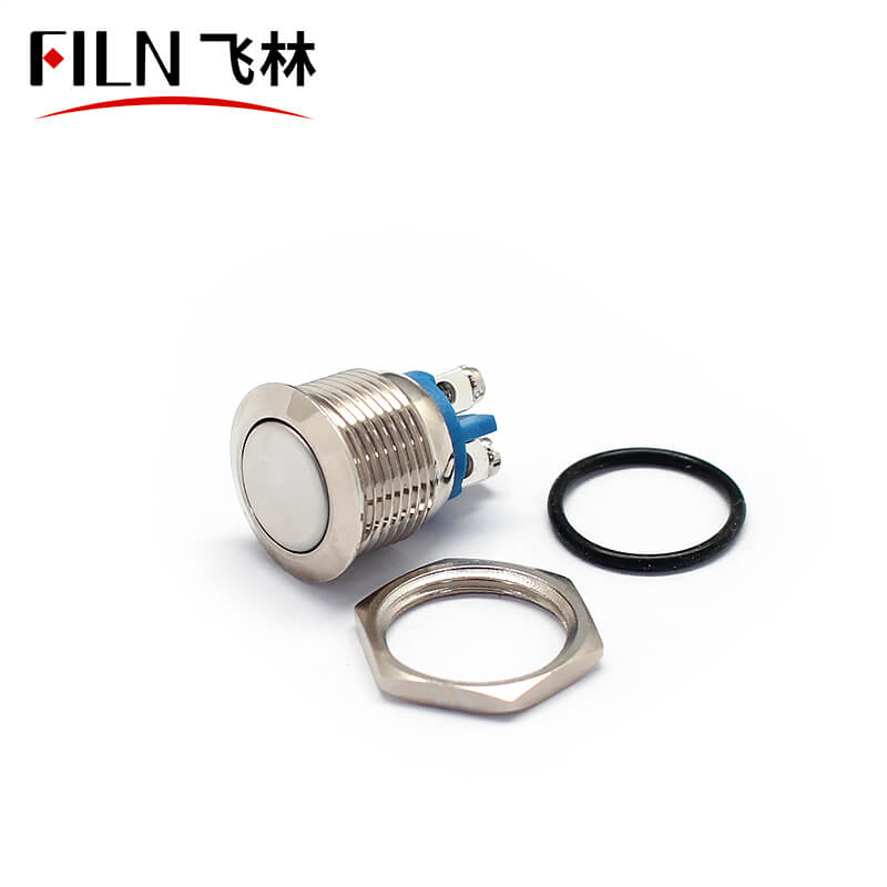 16mm Momentary Push Button Switch Normally Open - indicatorlight