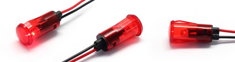 12V 110V 220V 14MM Red LED Mini Indicator Light - indicatorlight