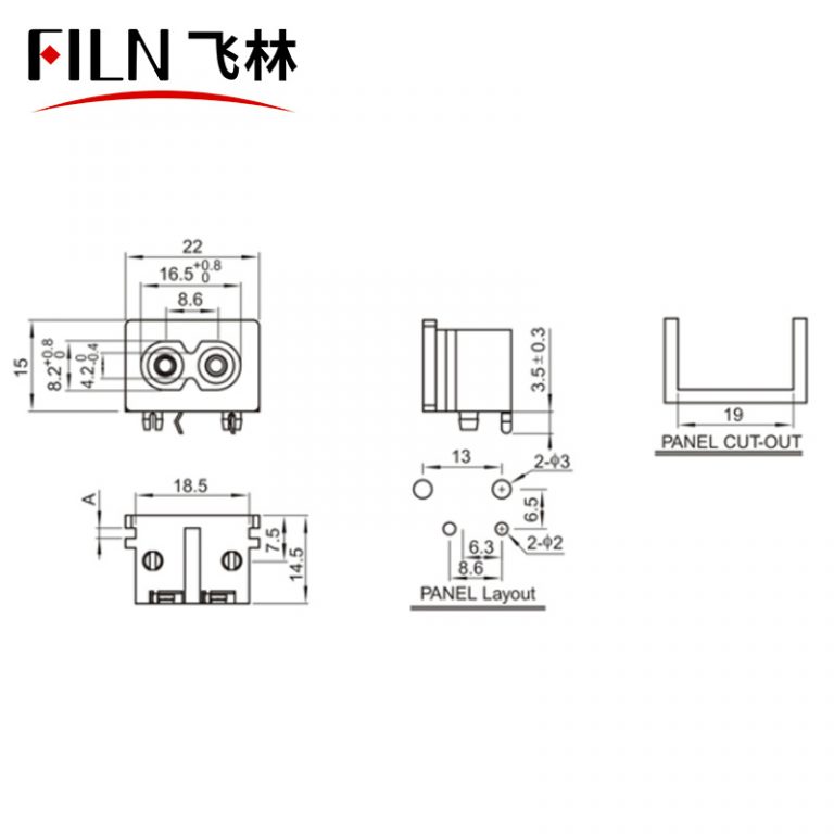 Connector Pin Socket Male Plug Panel Power Inlet Sockets