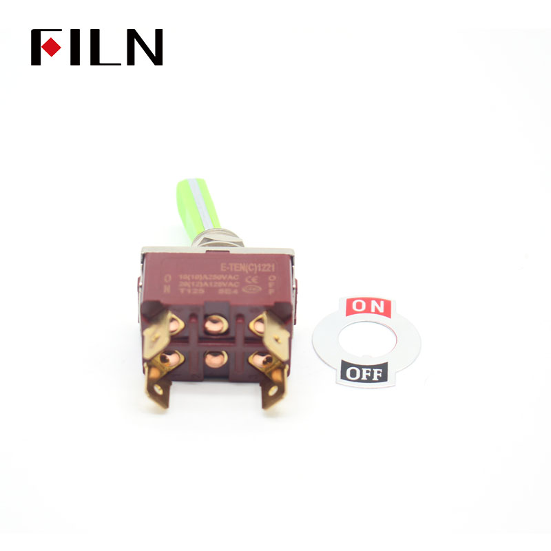 4 PIN 1221 Momentary ON OFF Toggle Switch 12V 110V 240V 30AMP